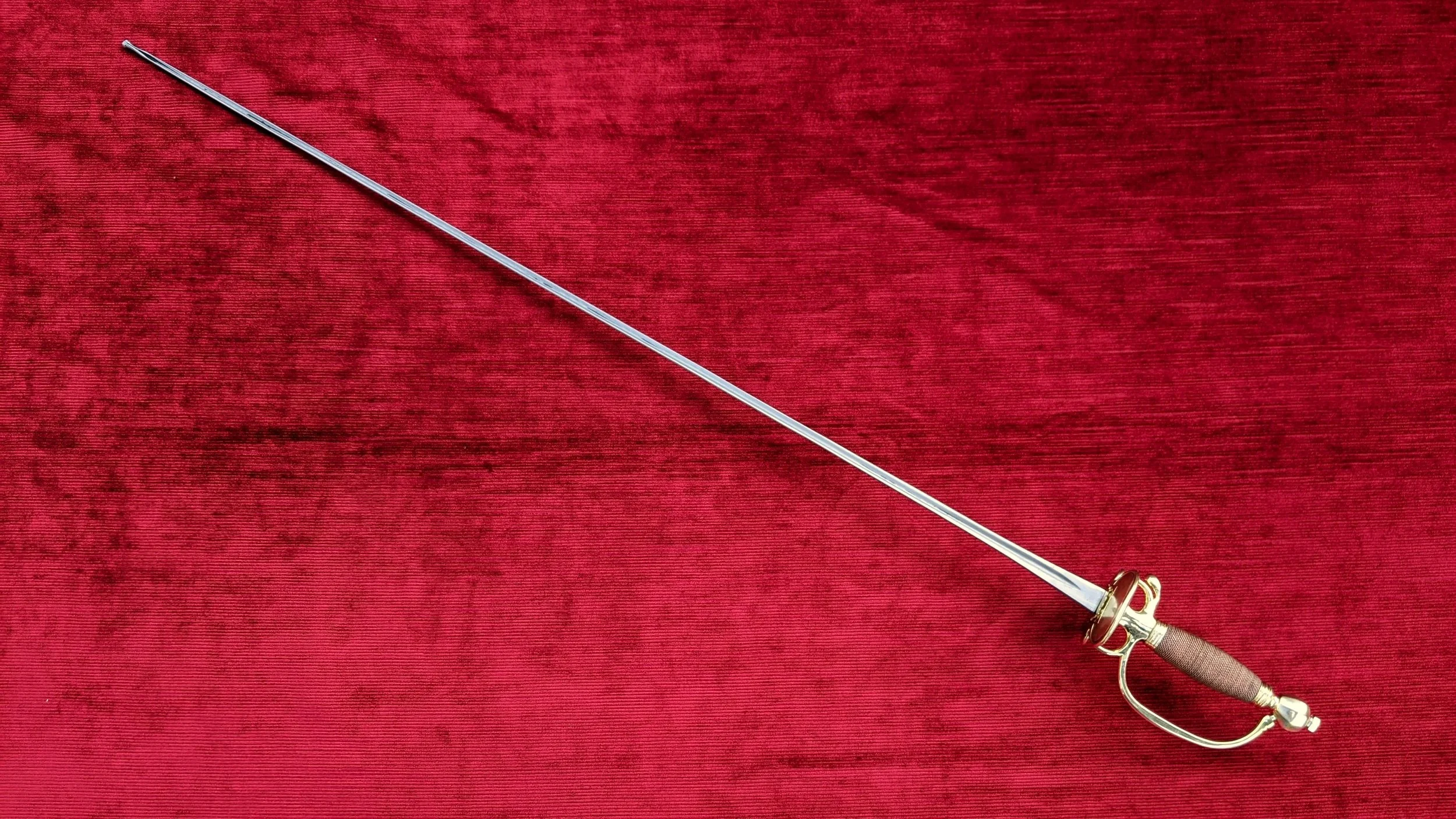 Brass Hilt Smallsword 5 [HEMA] — Jesse Belsky Stageswords