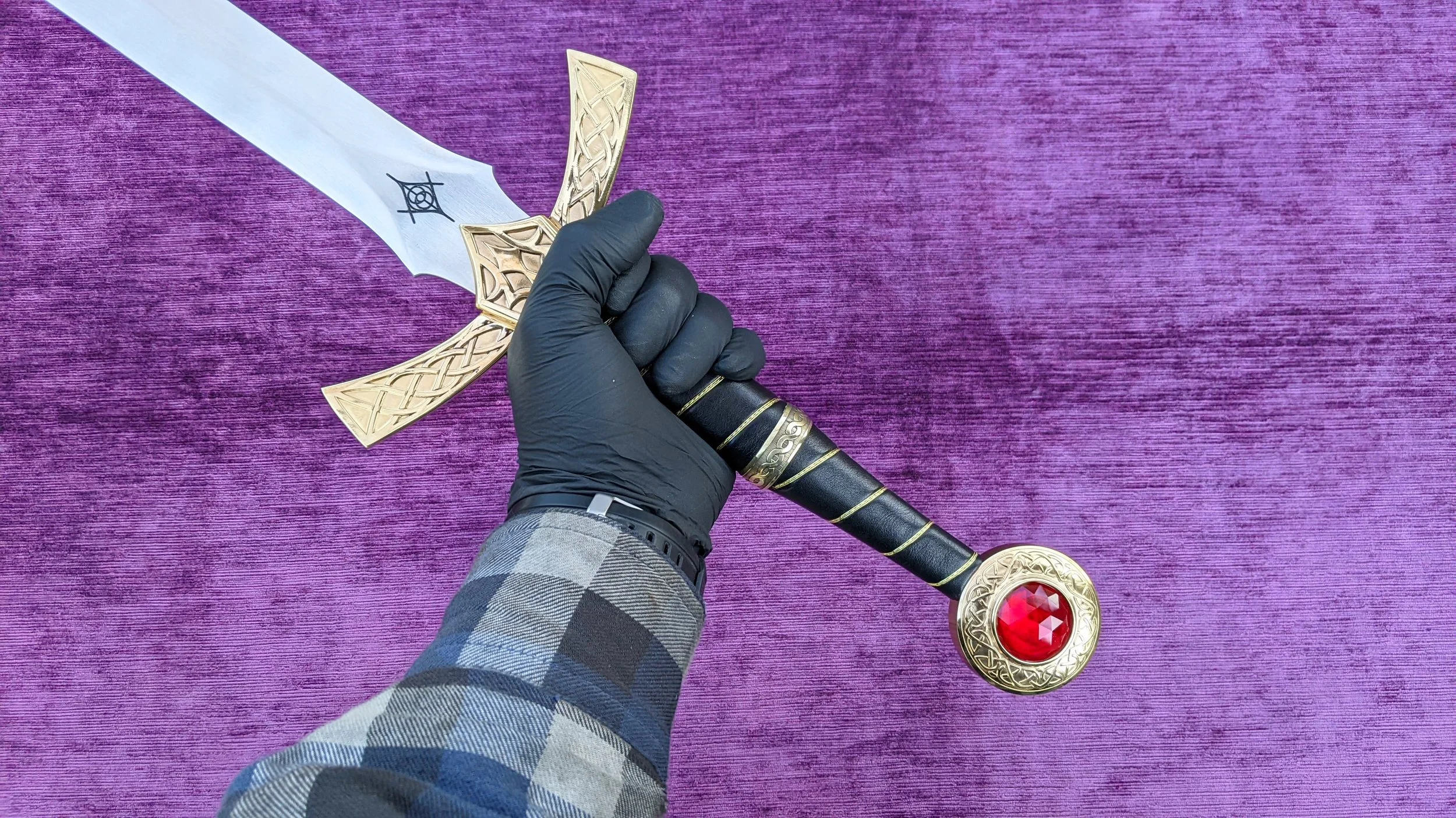 Goldryn Sword [ALUMINUM] — Jesse Belsky Stageswords