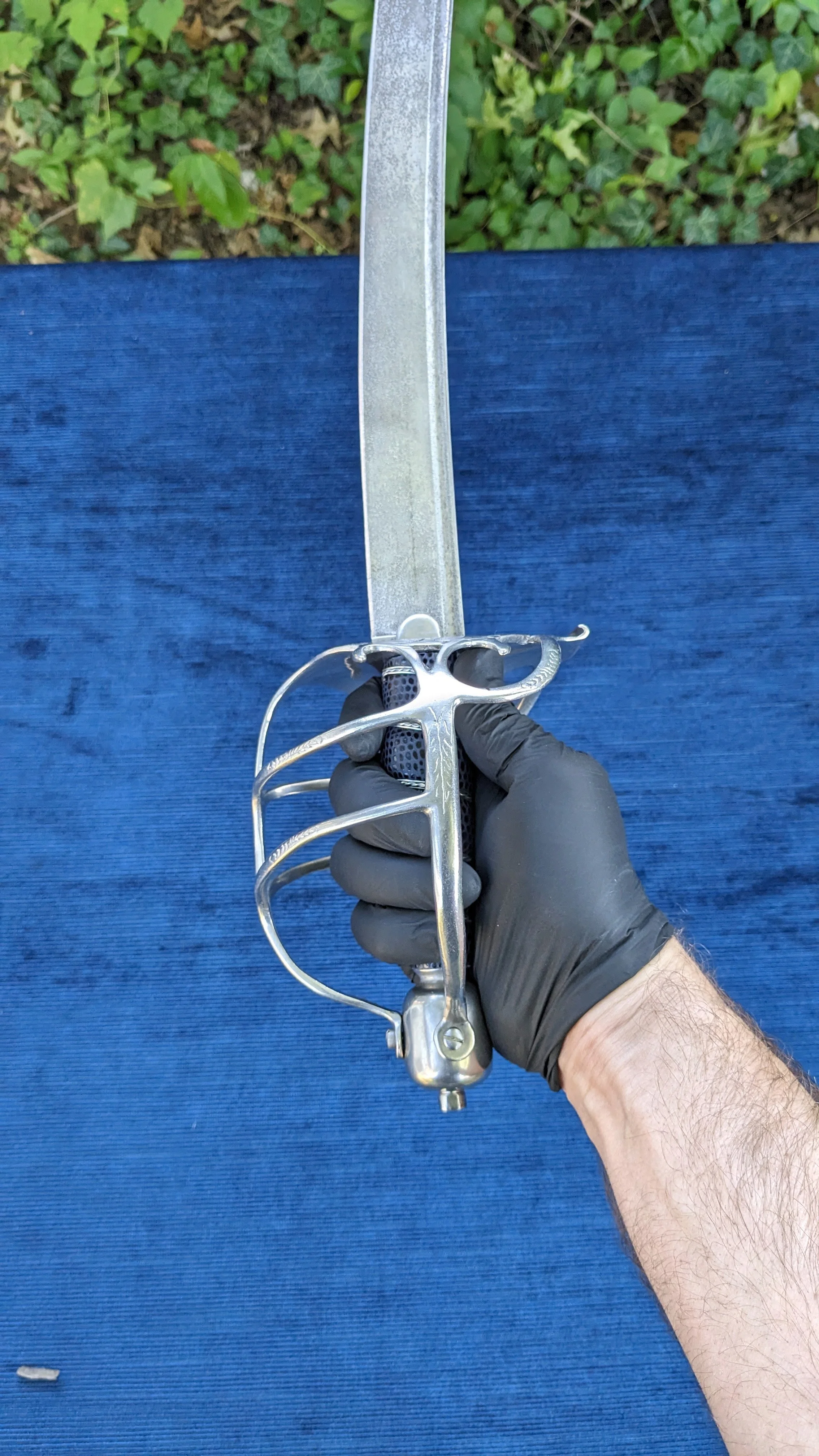 Captain Flint Mortuary Hilt Cutlass 4 [SHARP] — Jesse Belsky Stageswords