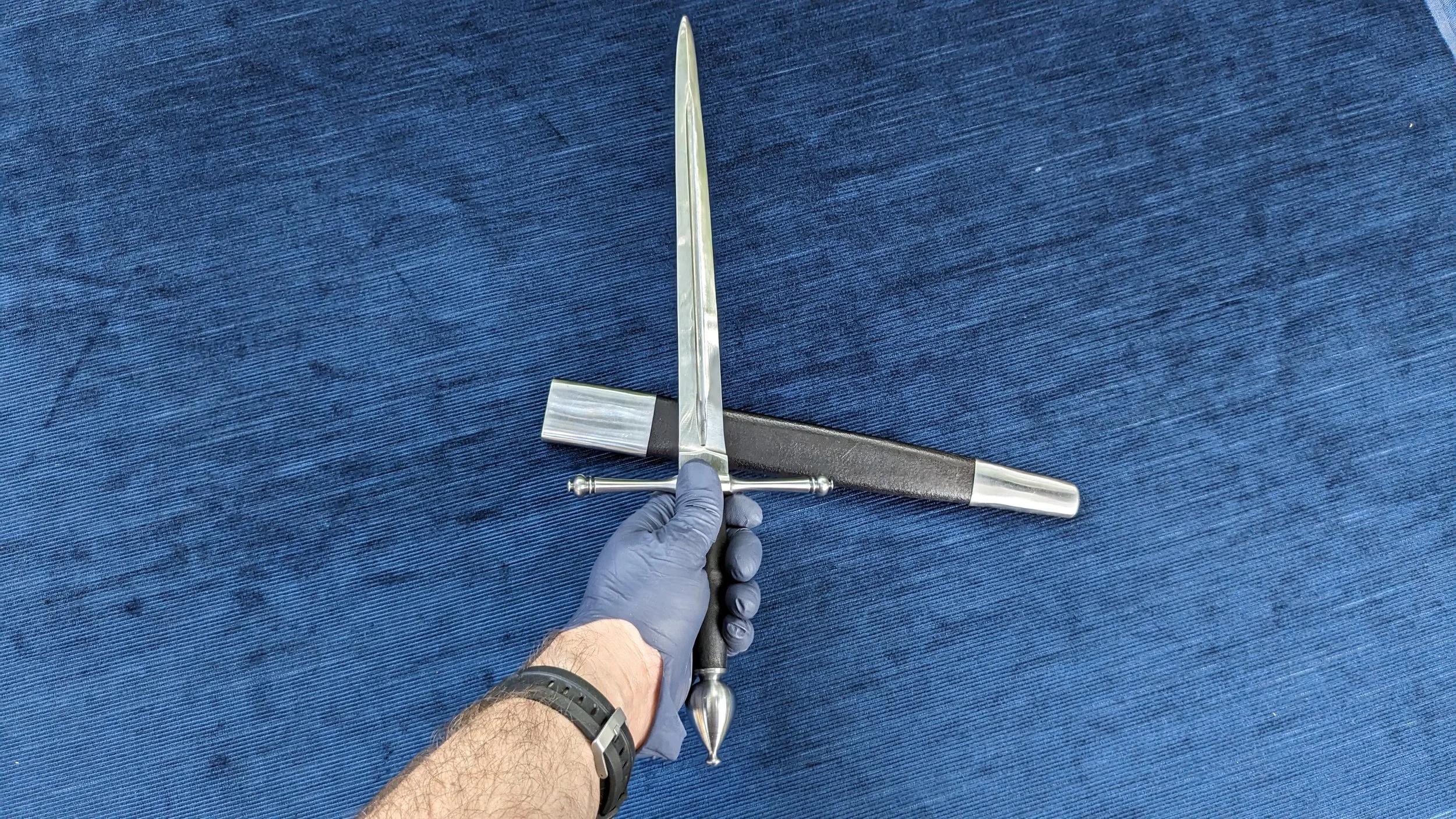 Turned Quillion Dagger 3 [BLUNT] — Jesse Belsky Stageswords