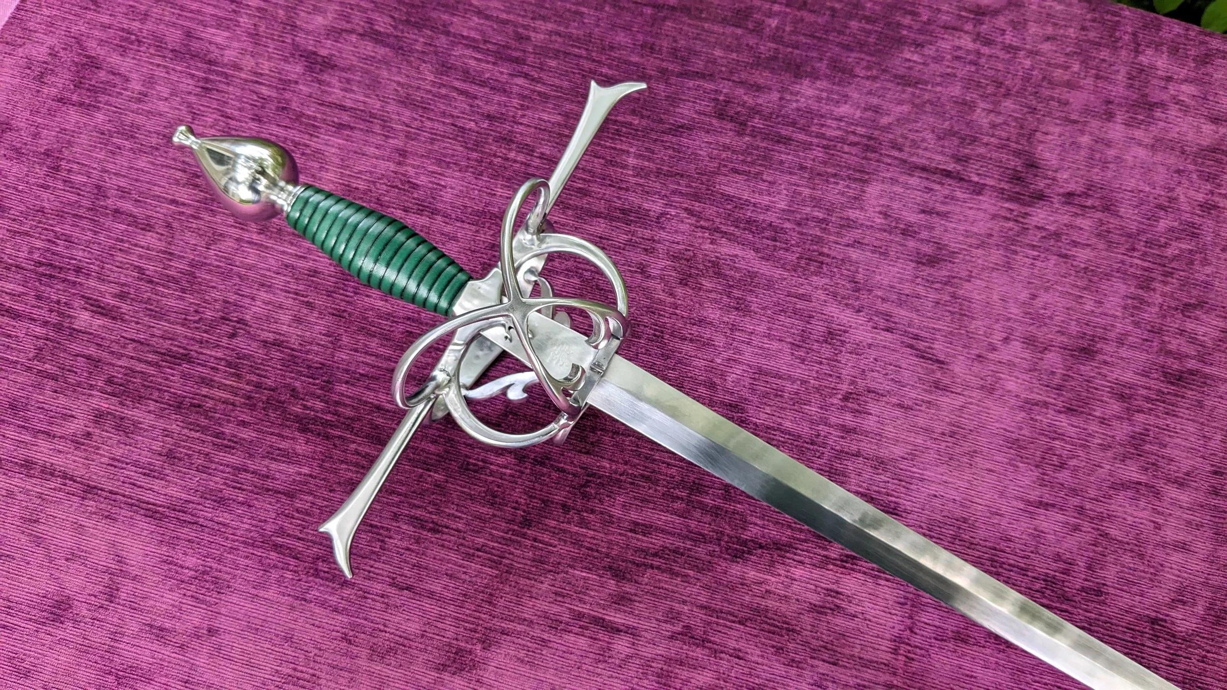 Fantasy Thibault Rapier & Dagger 2 [BLUNT] — Jesse Belsky Stageswords