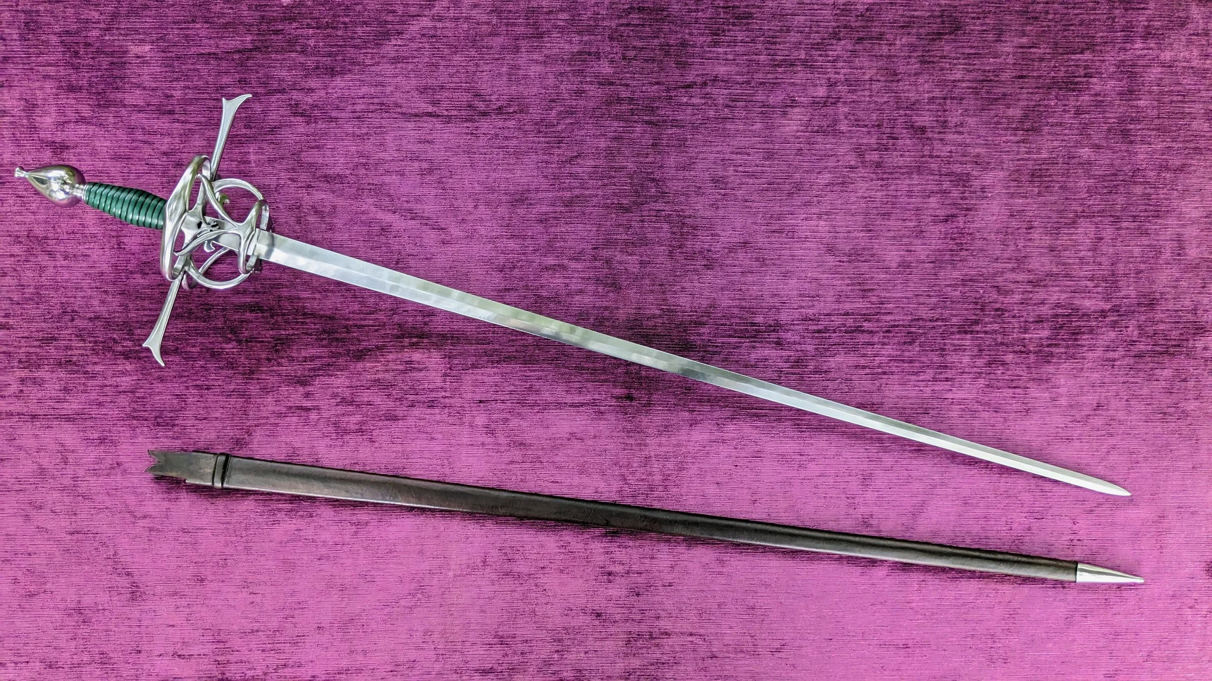 Fantasy Thibault Rapier & Dagger 2 [BLUNT] — Jesse Belsky Stageswords