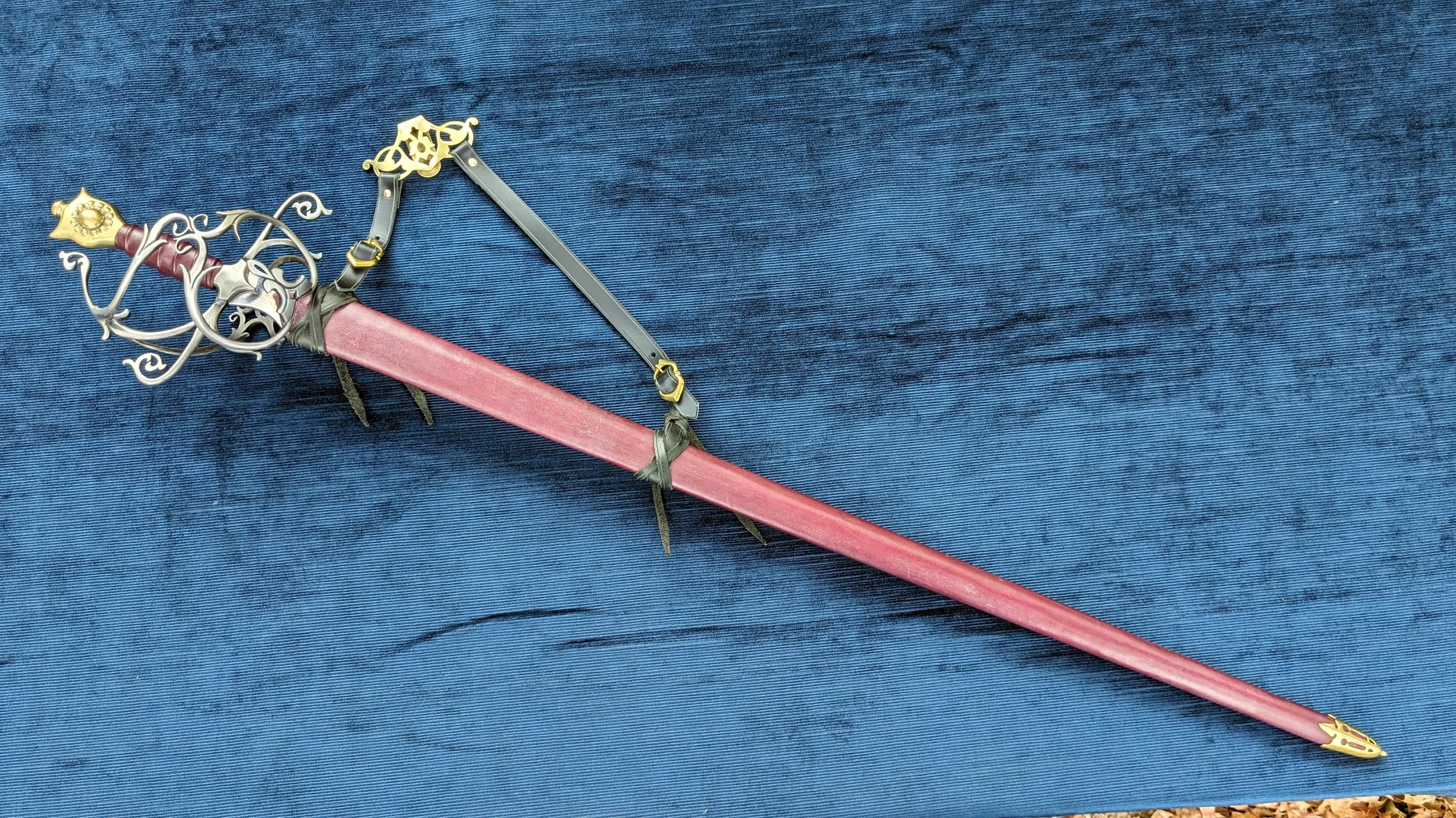Fantasy Wedding Rapier [ALUMINUM] — Jesse Belsky Stageswords
