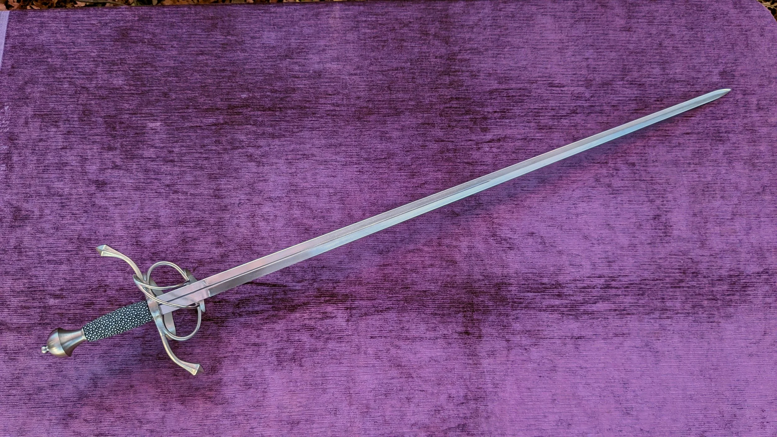 Stage Combat Rapier -Kingston Guard2 [ALUMINUM] — Jesse Belsky Stageswords