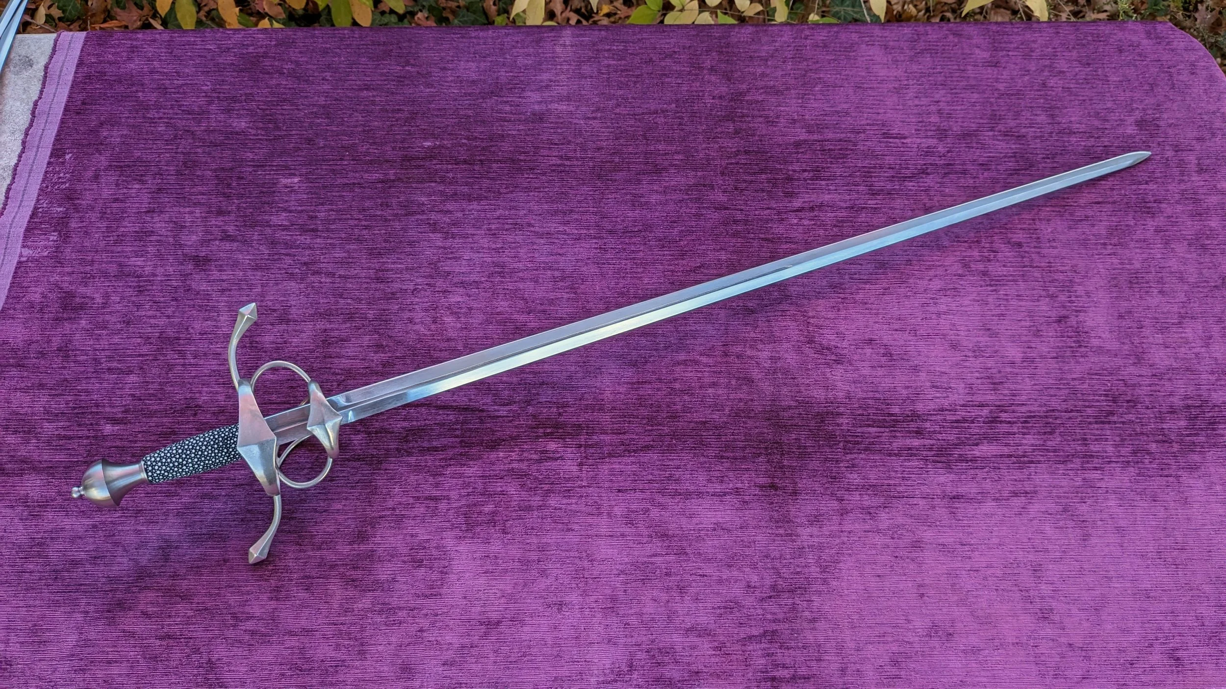 Stage Combat Rapier -Kingston Guard2 [ALUMINUM] — Jesse Belsky Stageswords