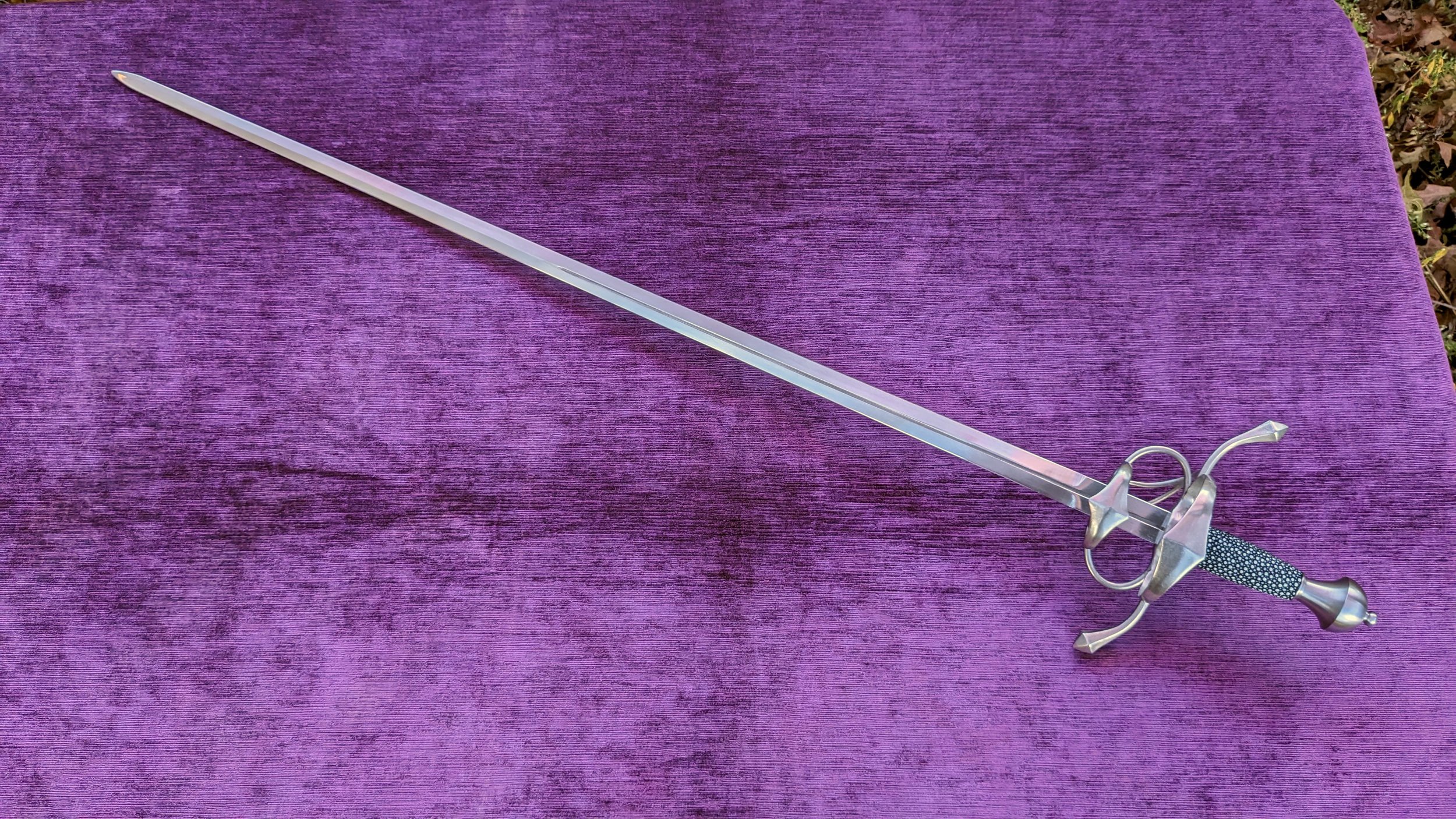 Stage Combat Rapier -Kingston Guard2 [ALUMINUM] — Jesse Belsky Stageswords