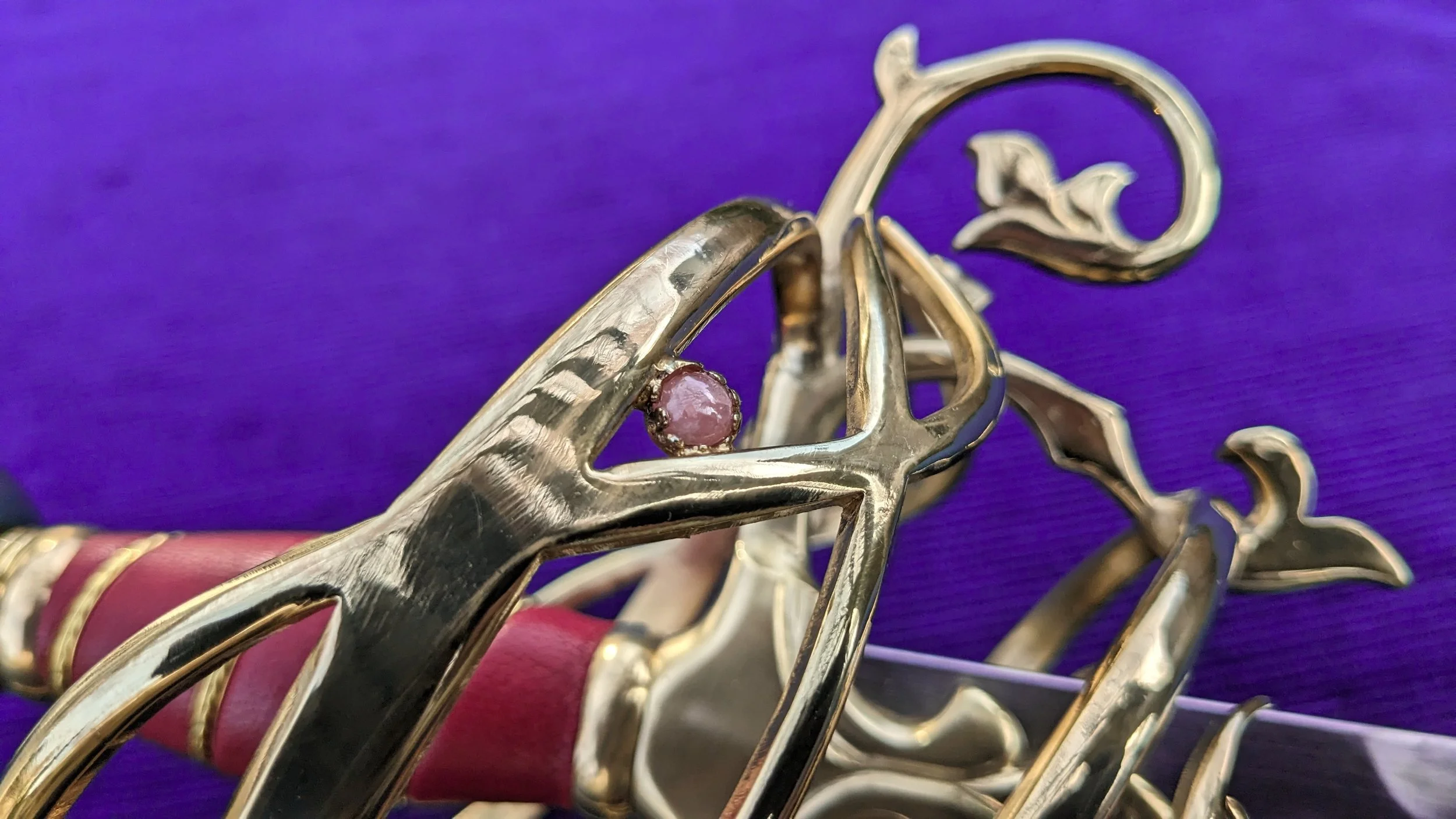 Golden Rose Rapier -- [BLUNT] — Jesse Belsky Stageswords