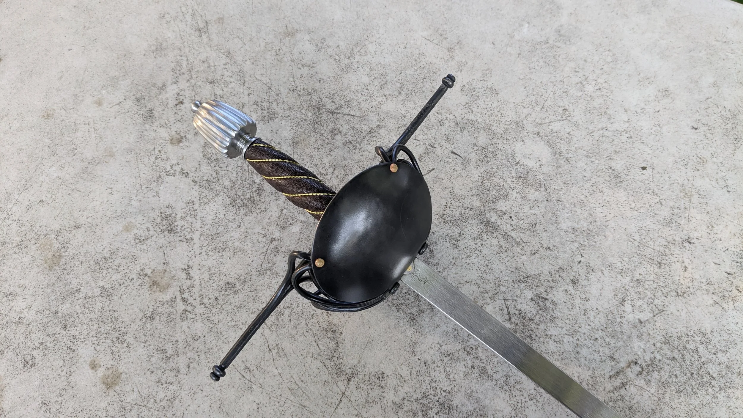 SOLD RAPIERS - SHELL HILTS — Jesse Belsky Stageswords