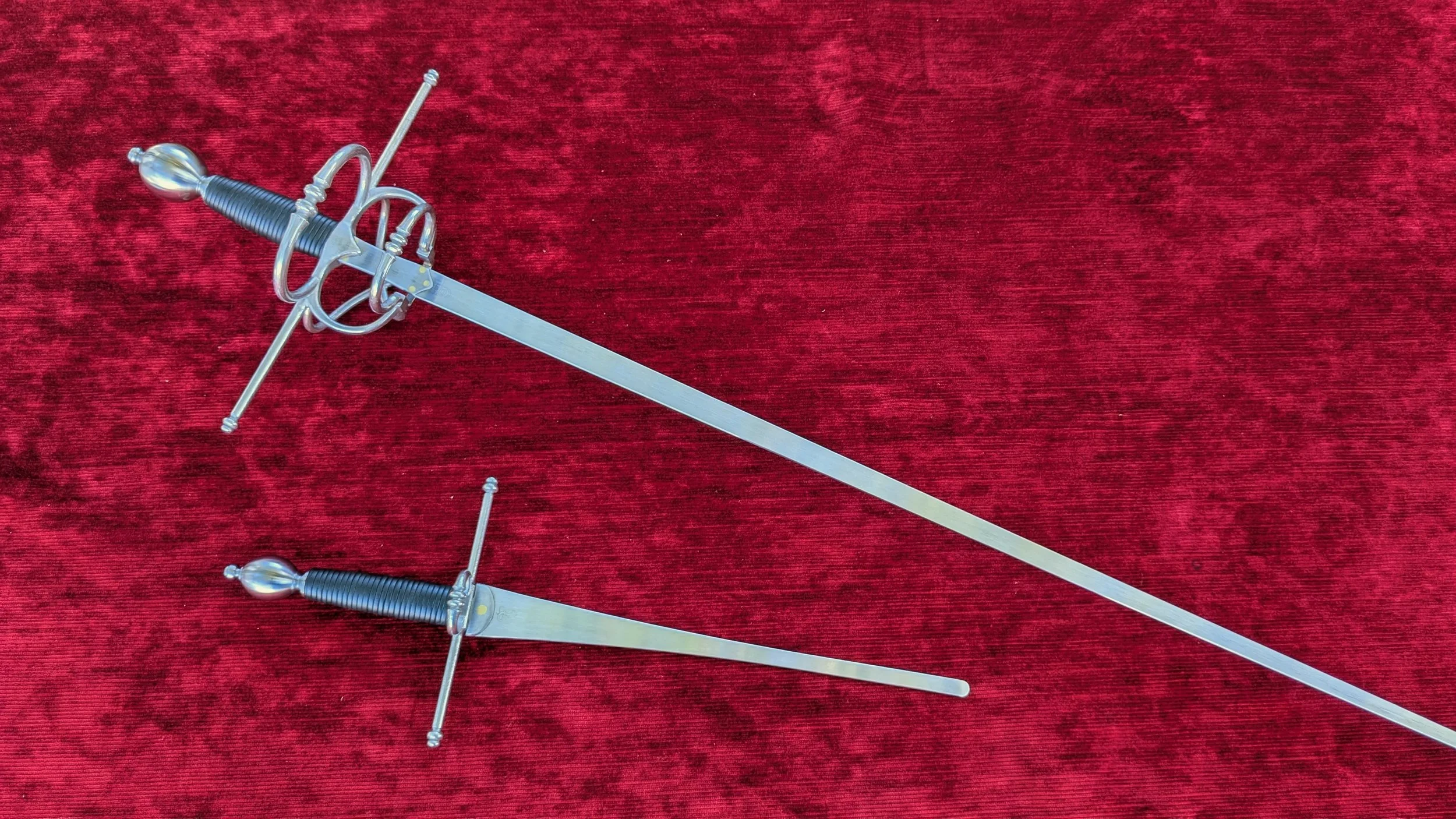 SOLD RAPIERS - TWO PORT — Jesse Belsky Stageswords