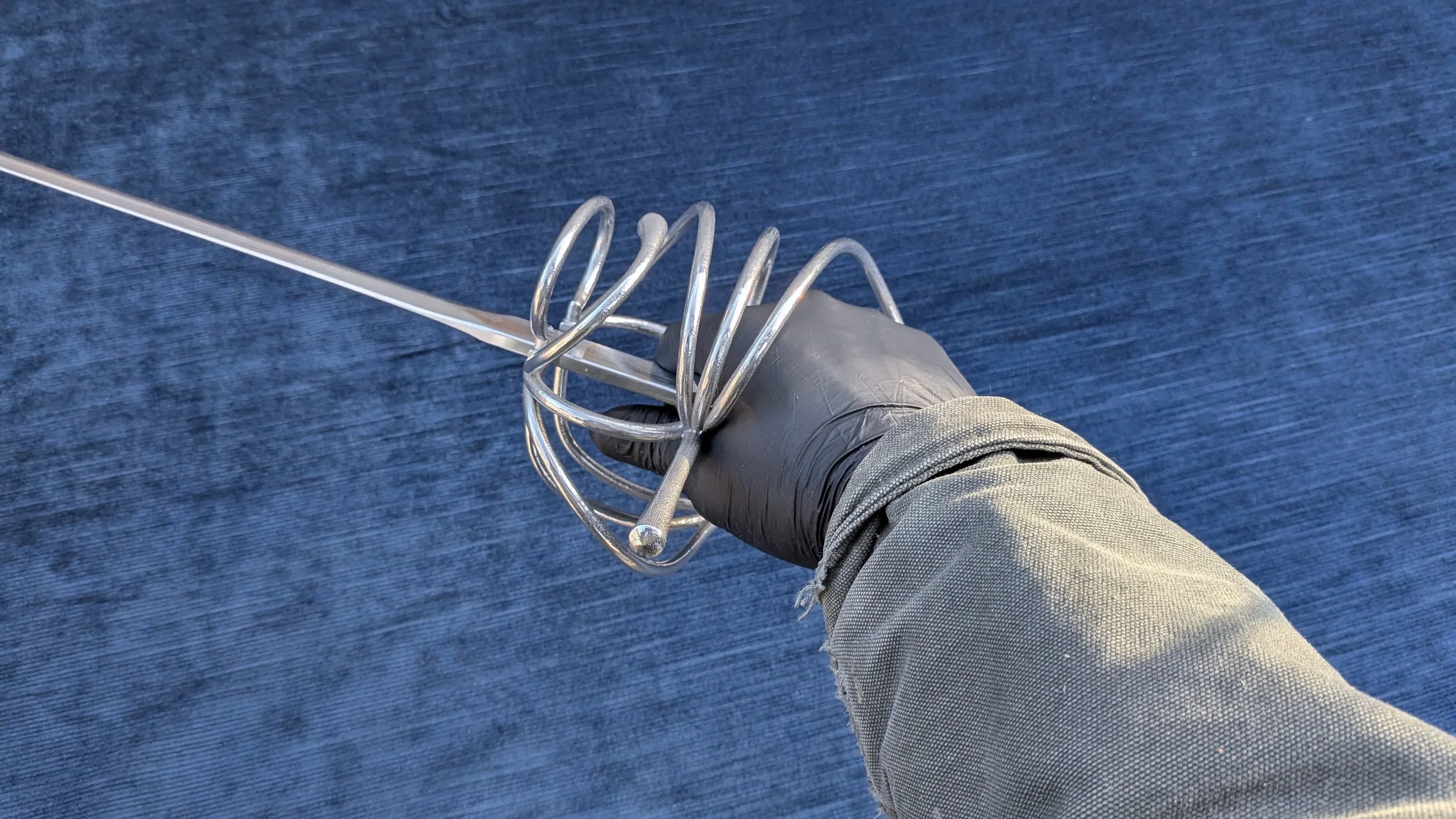 Loop Hilt Rapier 3 -- [SHARP/BLUNT] — Jesse Belsky Stageswords