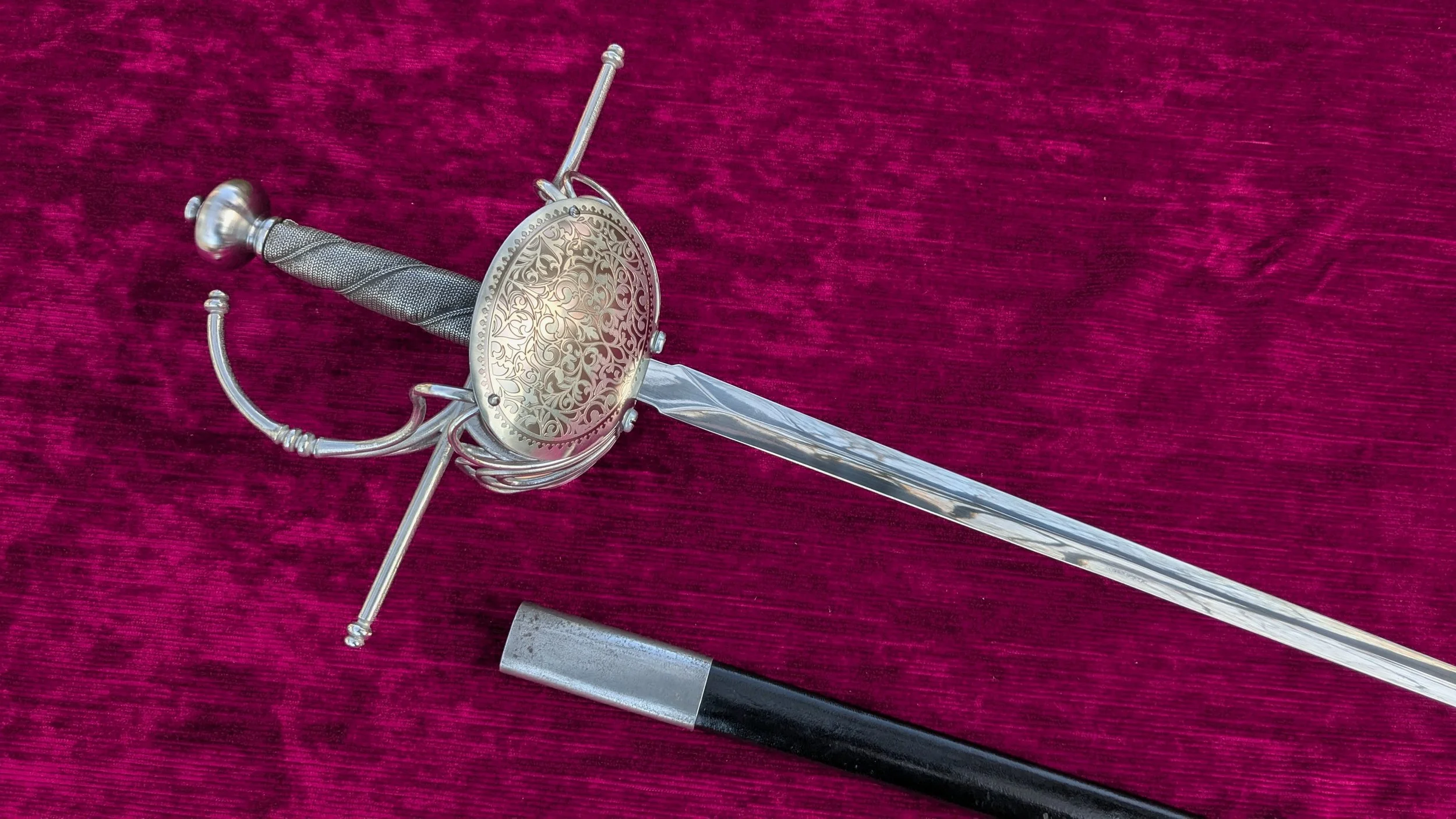 SOLD RAPIERS - SHELL HILTS — Jesse Belsky Stageswords