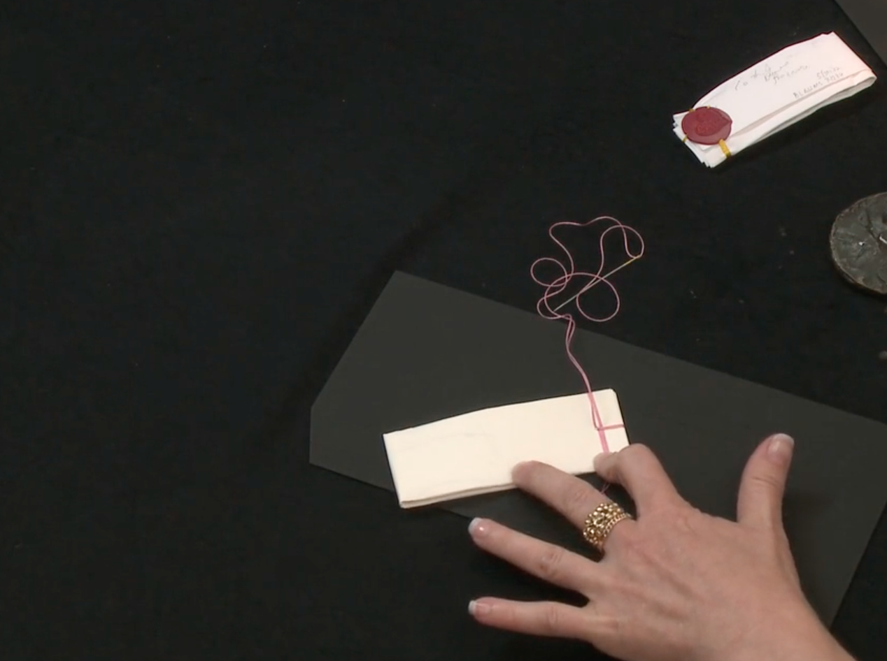 Letterlocking : Dictionary