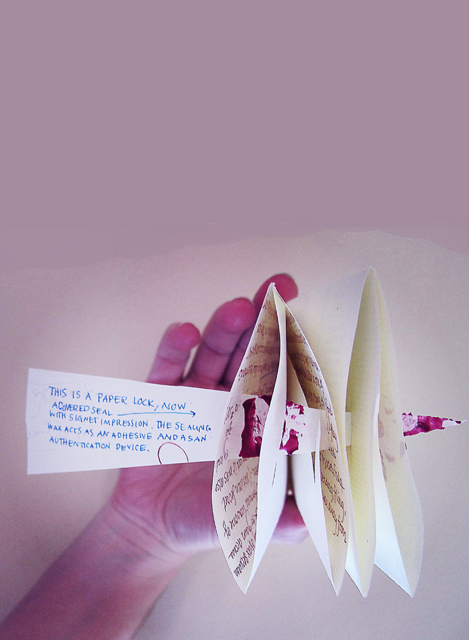 Letterlocking