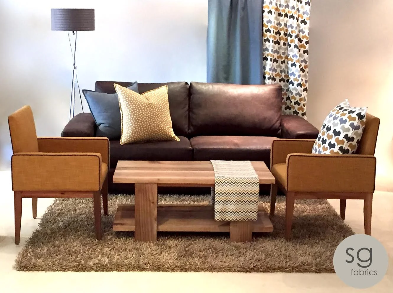 HOW TO STYLE A LEATHER COUCH — Stuart Graham Fabrics