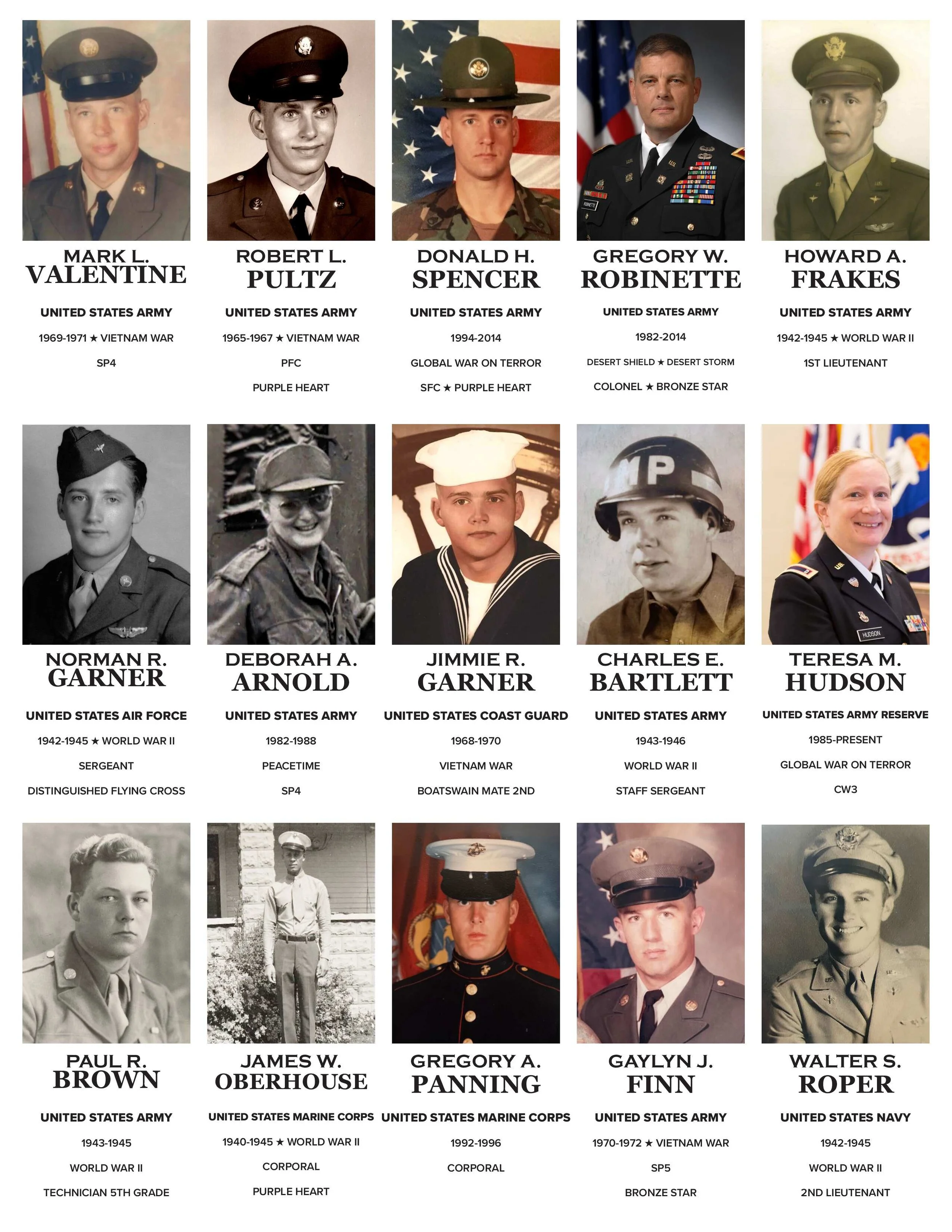 2024 HOMETOWN HEROES PICTURE GALLERY — Bowling Green Community Foundation