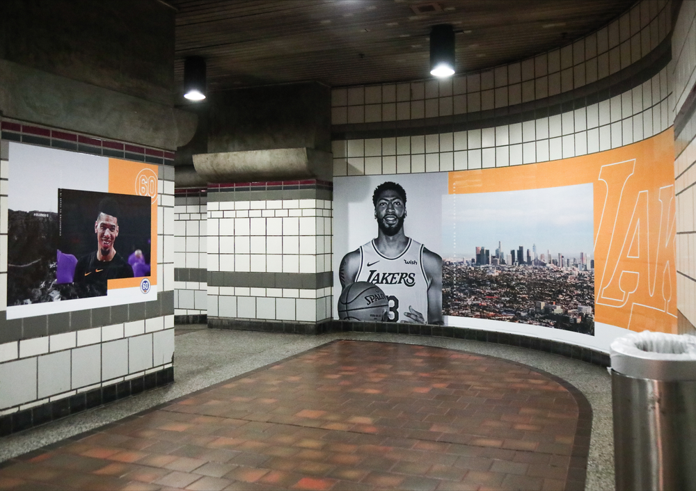 Los Angeles Lakers / Metro — ANNA LUPEAN