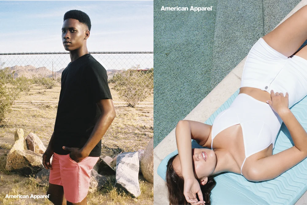 American Apparel Bodysuit Ad