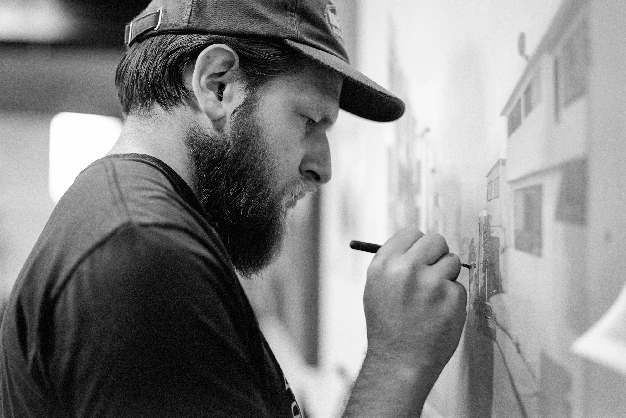 George E. Baker Jr.-Illustrator, Jon Stich