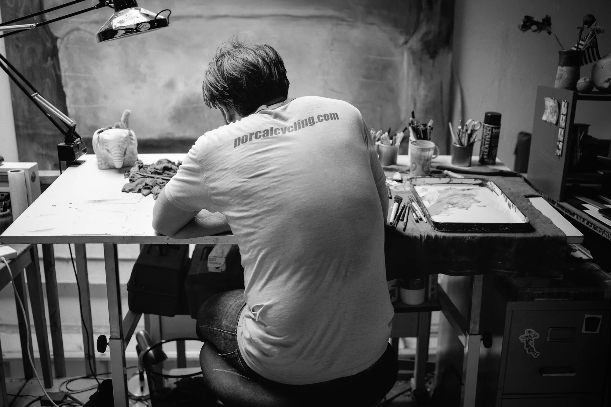 George E. Baker Jr.-Illustrator, Jon Stich