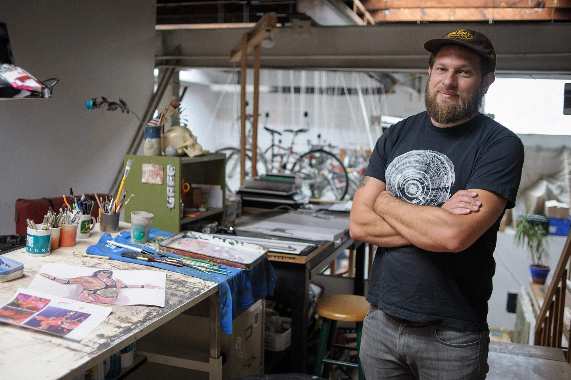 George E. Baker Jr.-Illustrator, Jon Stich