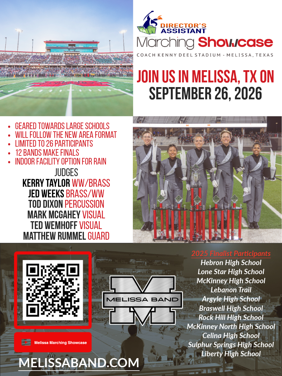 Melissa Showcase Events — Melissa Band