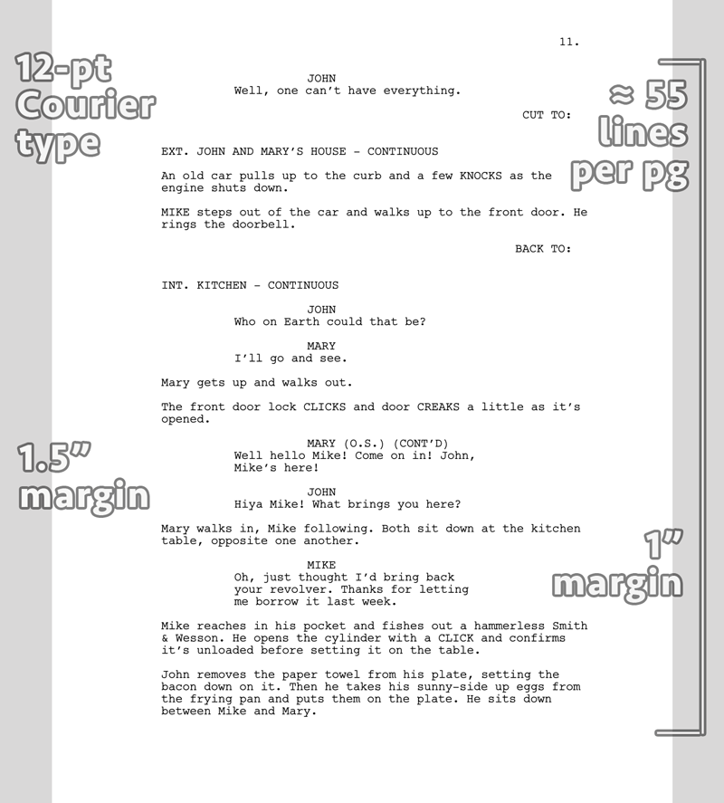 Formatting an AV Script — Pixel Valley Studio