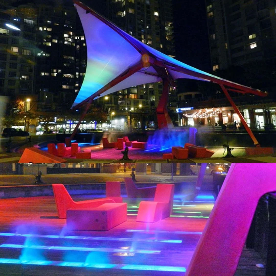 Cooling effect of water features in urban space on people and buildings ...