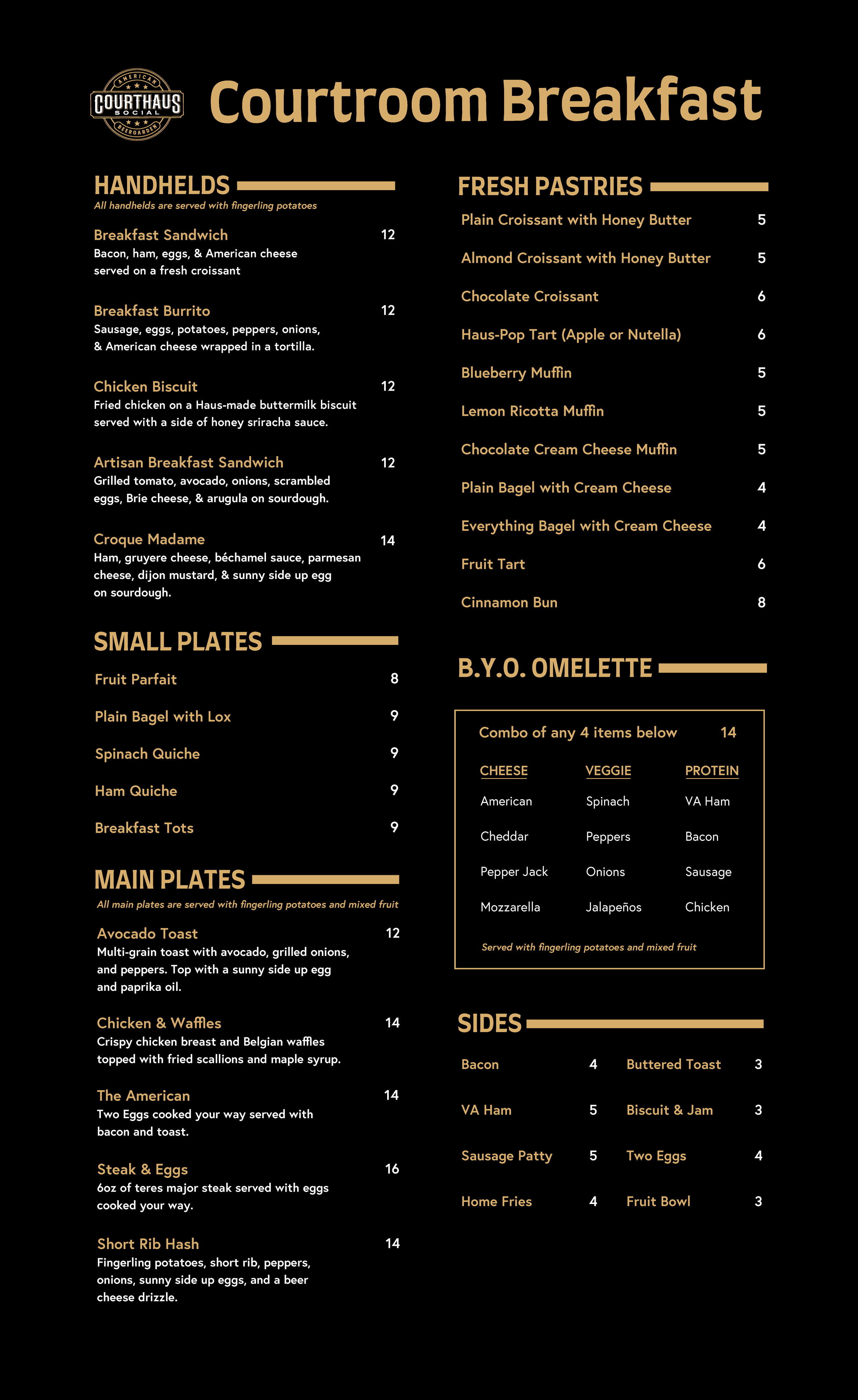 Food — COURTHAUS SOCIAL