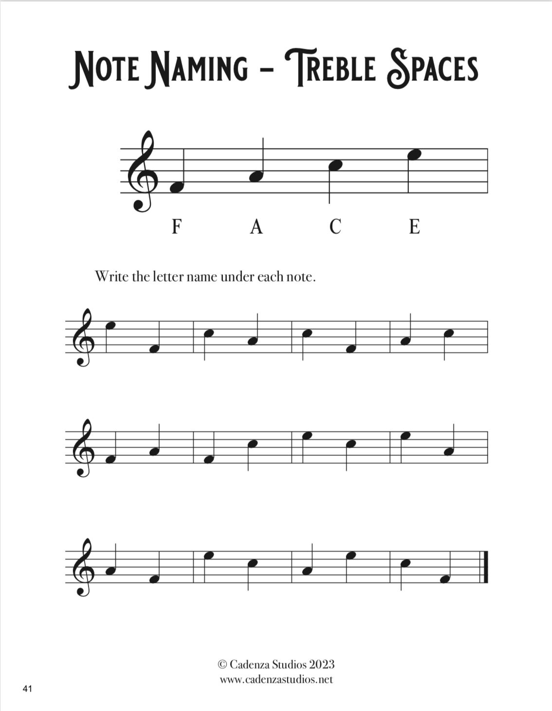 The Cadenza Piano Method - An age-neutral, comprehensive piano method ...