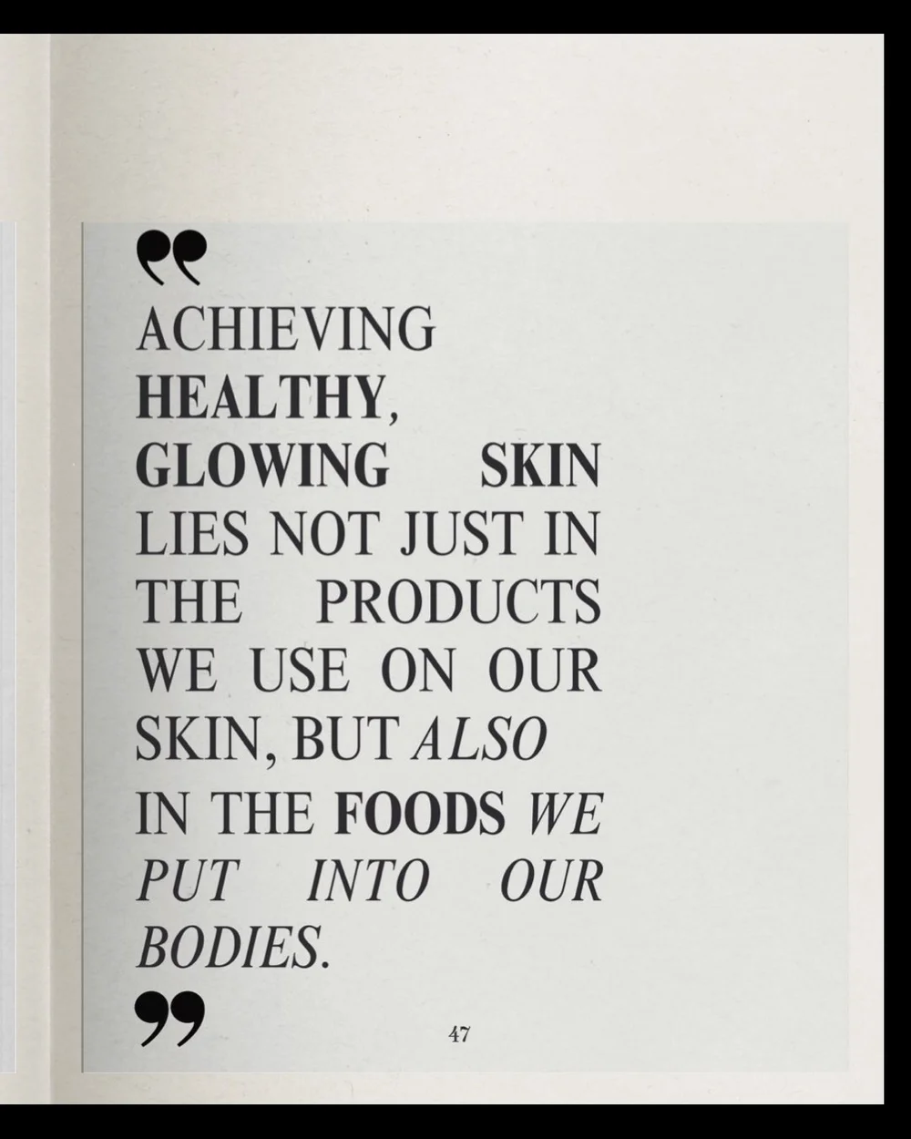 Healthy Skin Quotes