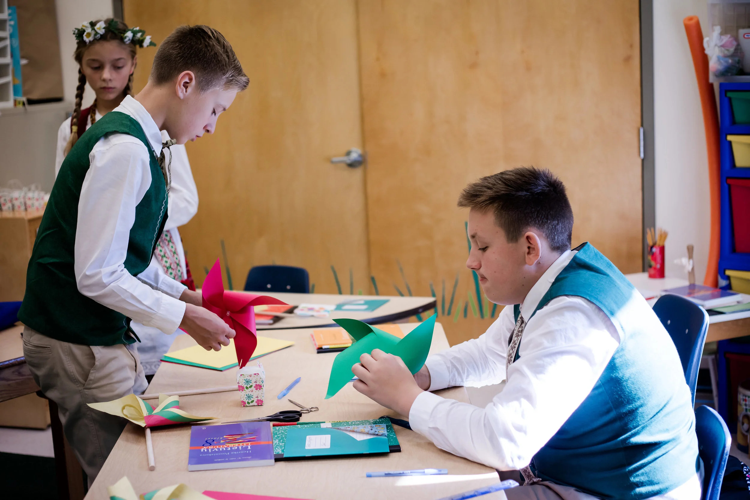 First Day of School — Lithuanian School of Washington
