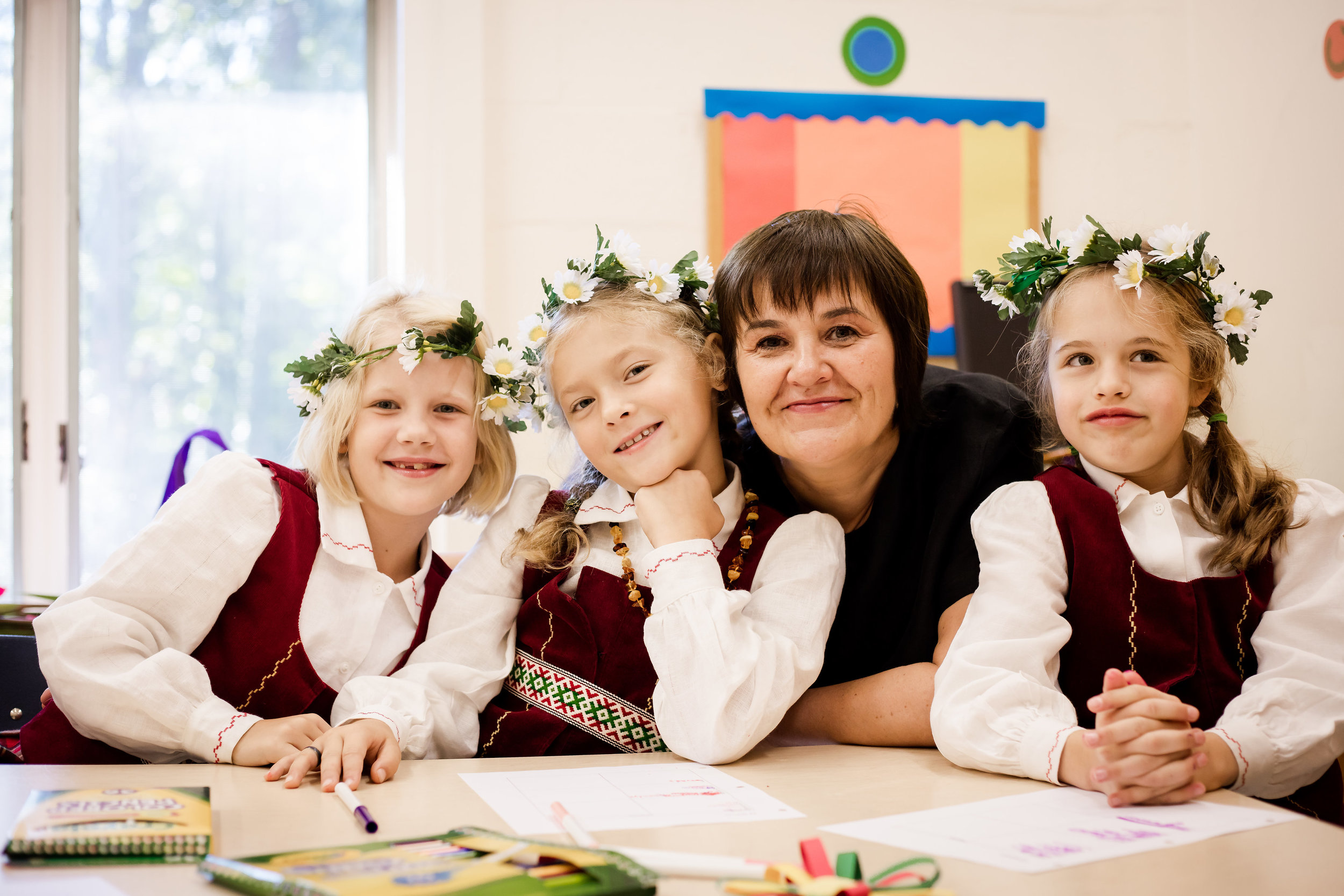 First Day of School — Lithuanian School of Washington