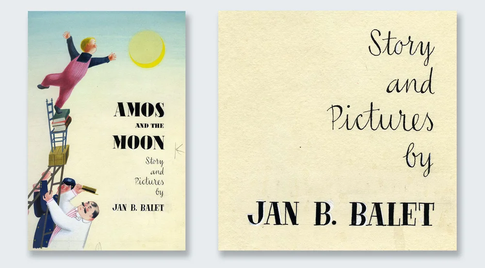 Balet: A Perfectionist Right Down to Hand-drawn Lettering — Jan Balet ...