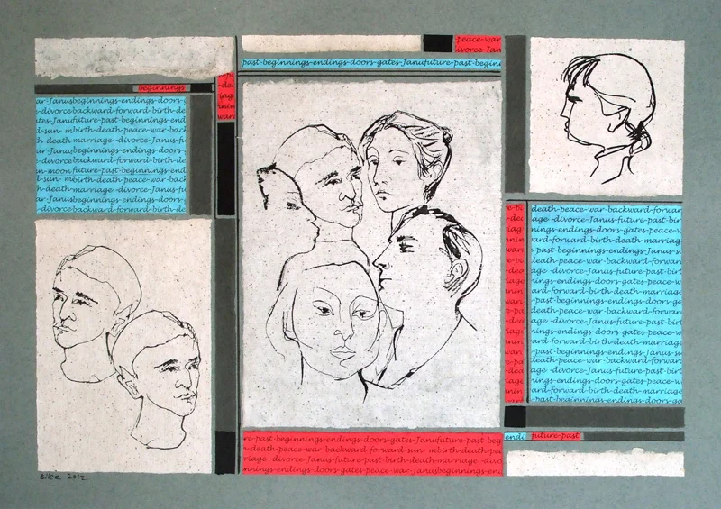 Language Collage Gallery — EVELYN ELLER