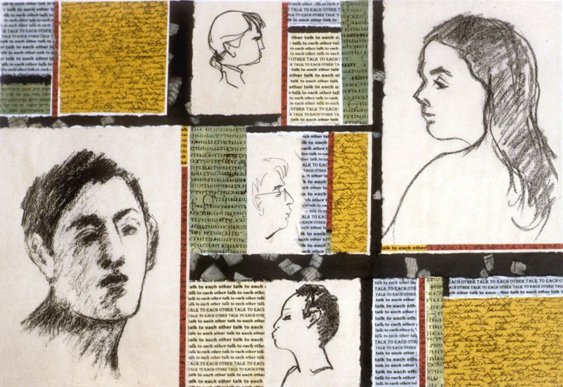 Language Collage Gallery — EVELYN ELLER