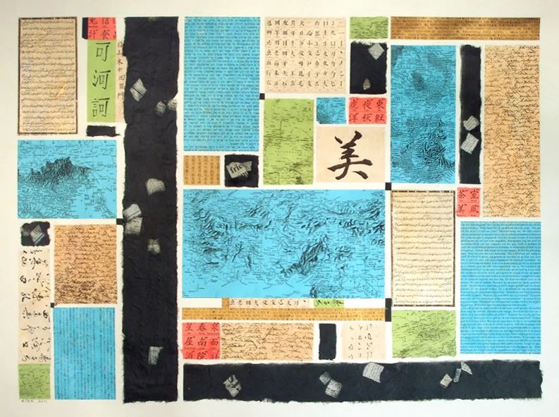 Language Collage Gallery — EVELYN ELLER