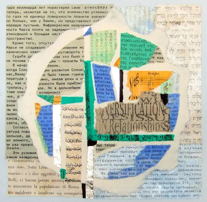 Language Collage Gallery — EVELYN ELLER