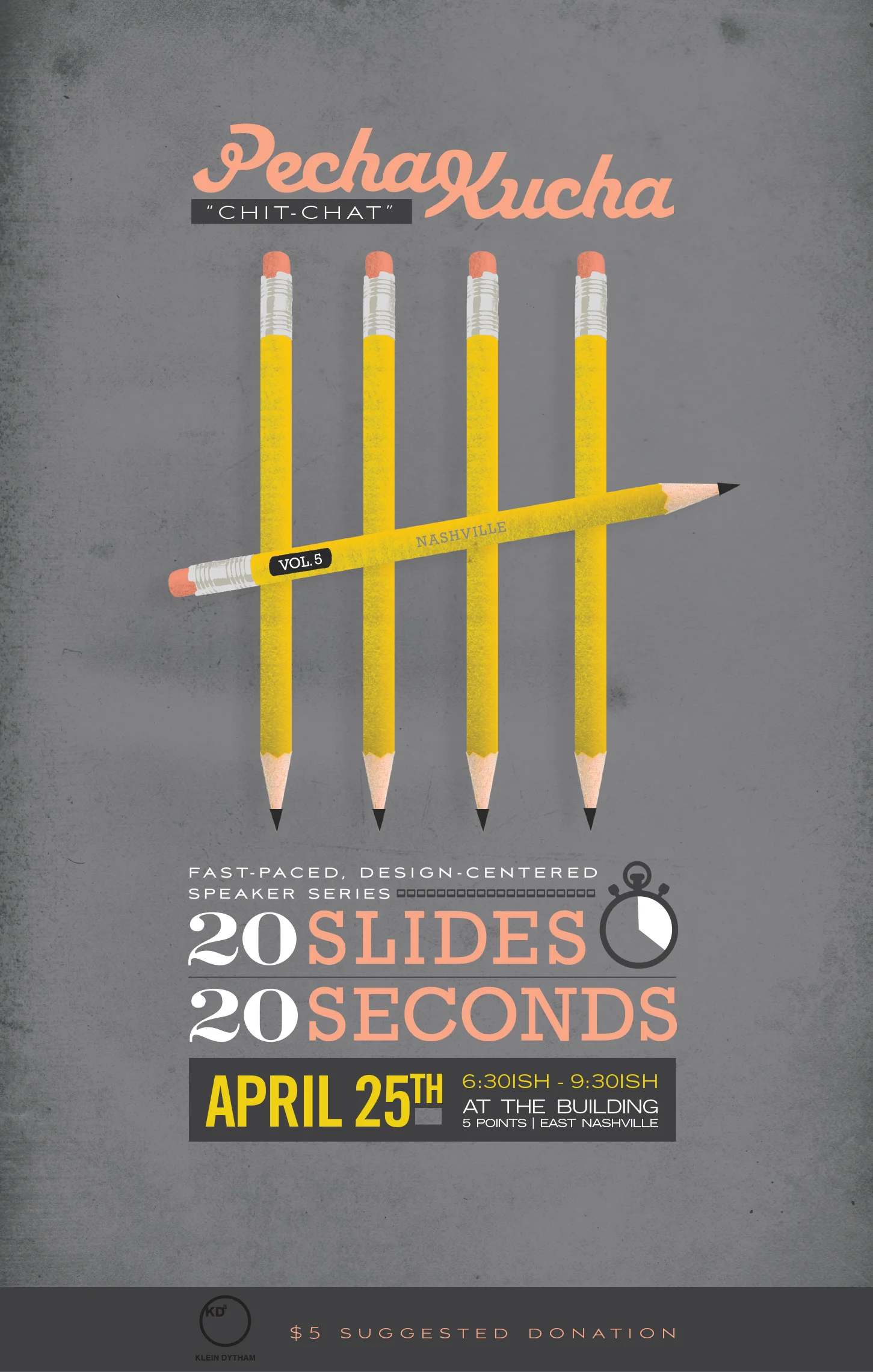 Pecha Kucha Poster — Jessi Thompson Design