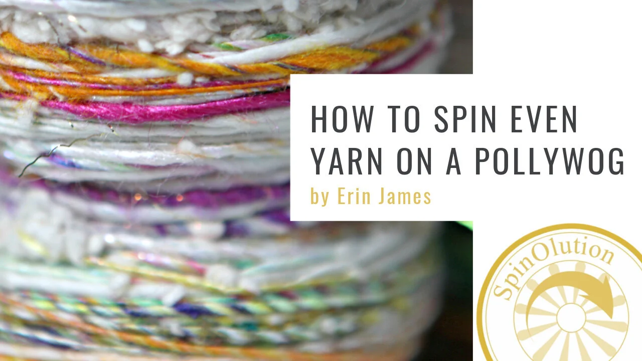 SpinOlution - Pollywog Beginner Friendly Portable Spinning Wheel Made ...