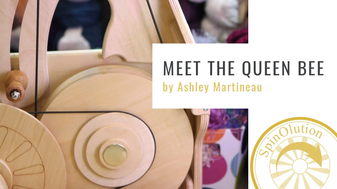 SpinOlution Spinning Wheels: Queen Bee Fine Yarn Spinning Foldable ...