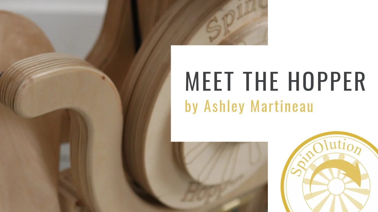 SpinOlution Spinning Wheels: Hopper Portable Fine to Bulky Spinning ...