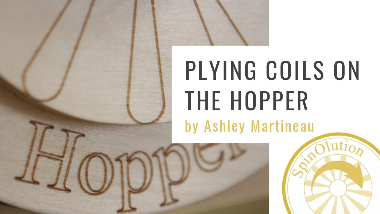 SpinOlution Spinning Wheels: Hopper Portable Fine to Bulky Spinning ...