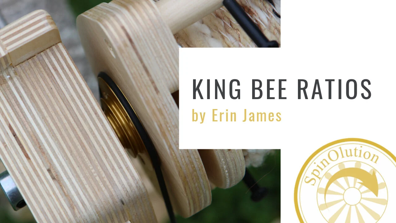 SpinOlution King Bee Portable Folding Travel Yarn Spinning Wheel Made ...