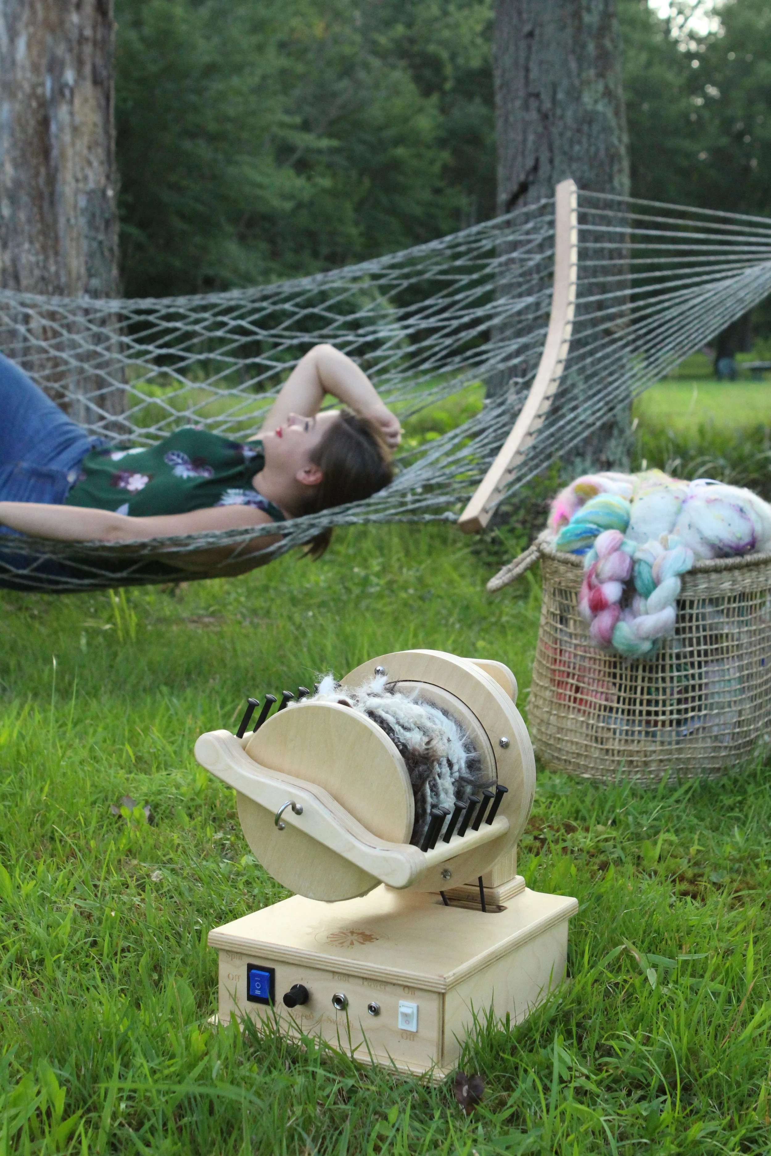 SpinOlution Spinning Wheels: Firefly Portable Fastest Electric Handspun ...