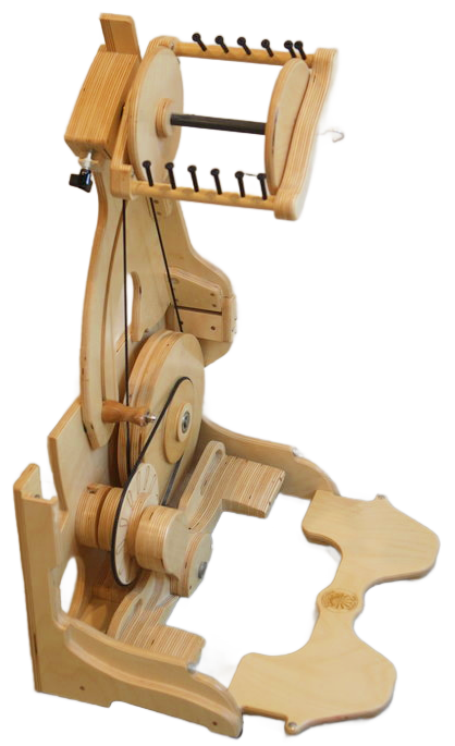 SpinOlution Spinning Wheels: Worker Bee Folding Bulky Art Yarn Travel ...