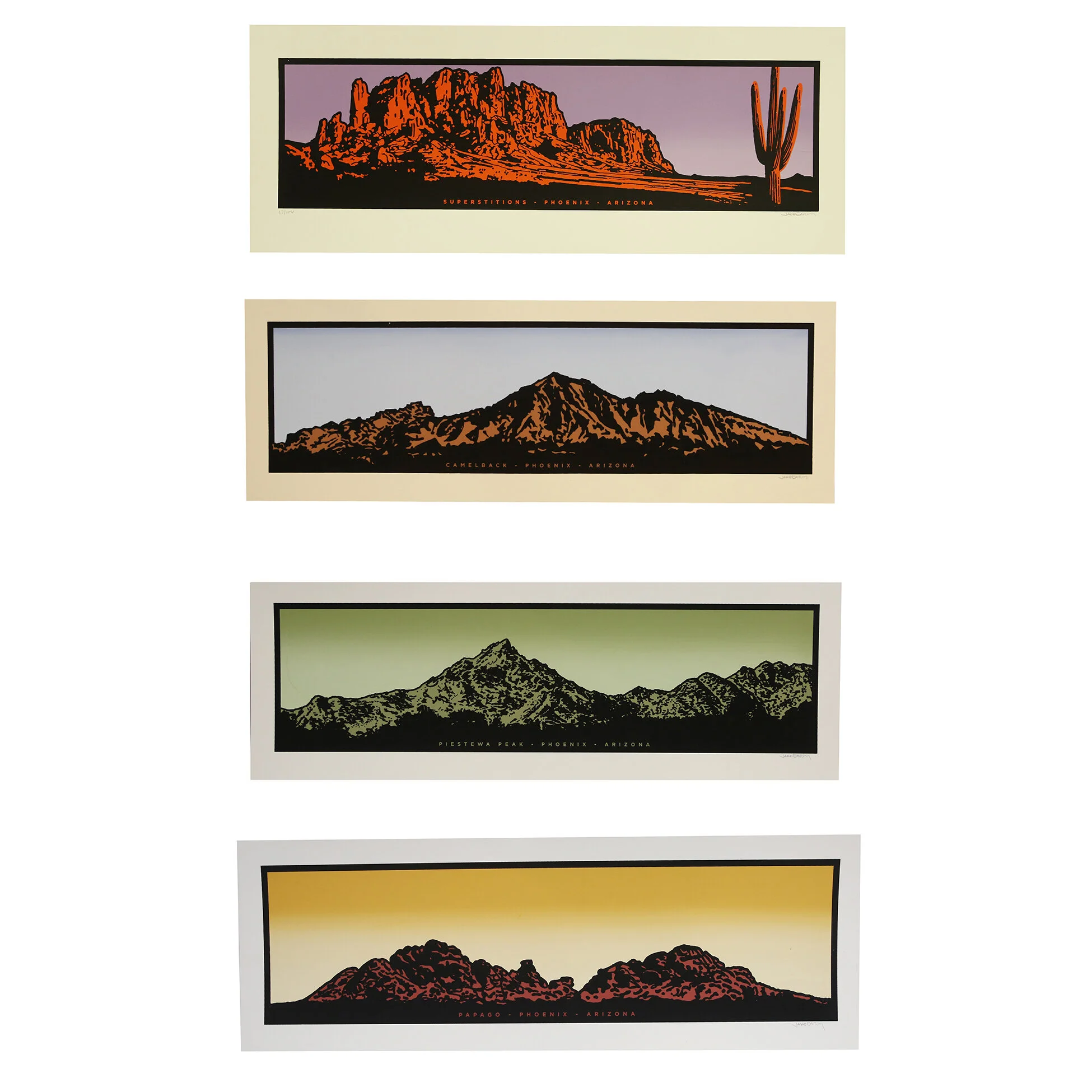 Phoenix Mountain Series by Jake Early — practical art