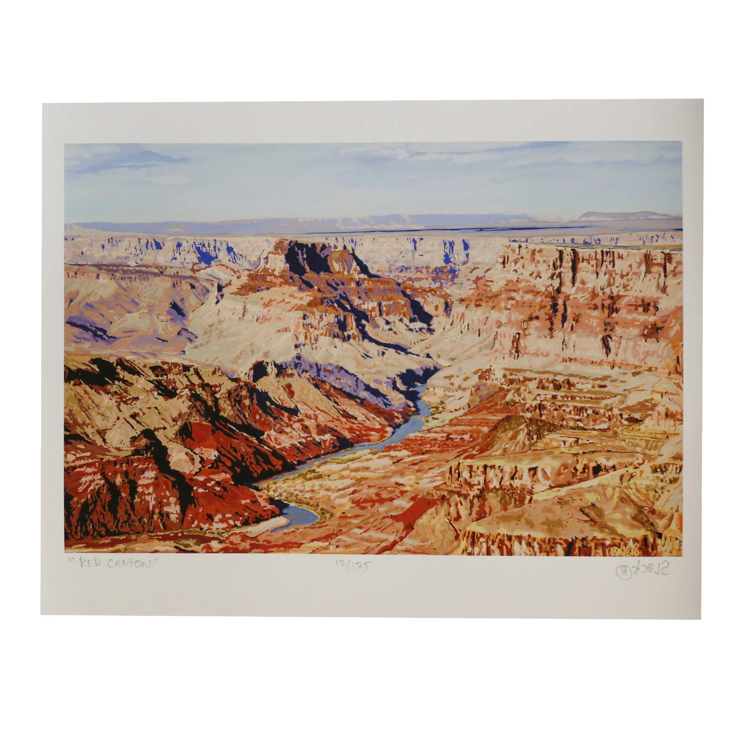 "Red Canyon" by Randy Slack — practical art