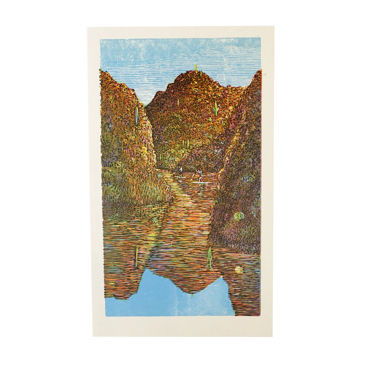 "Paddle Boarding" by Eric Lindquist — practical art