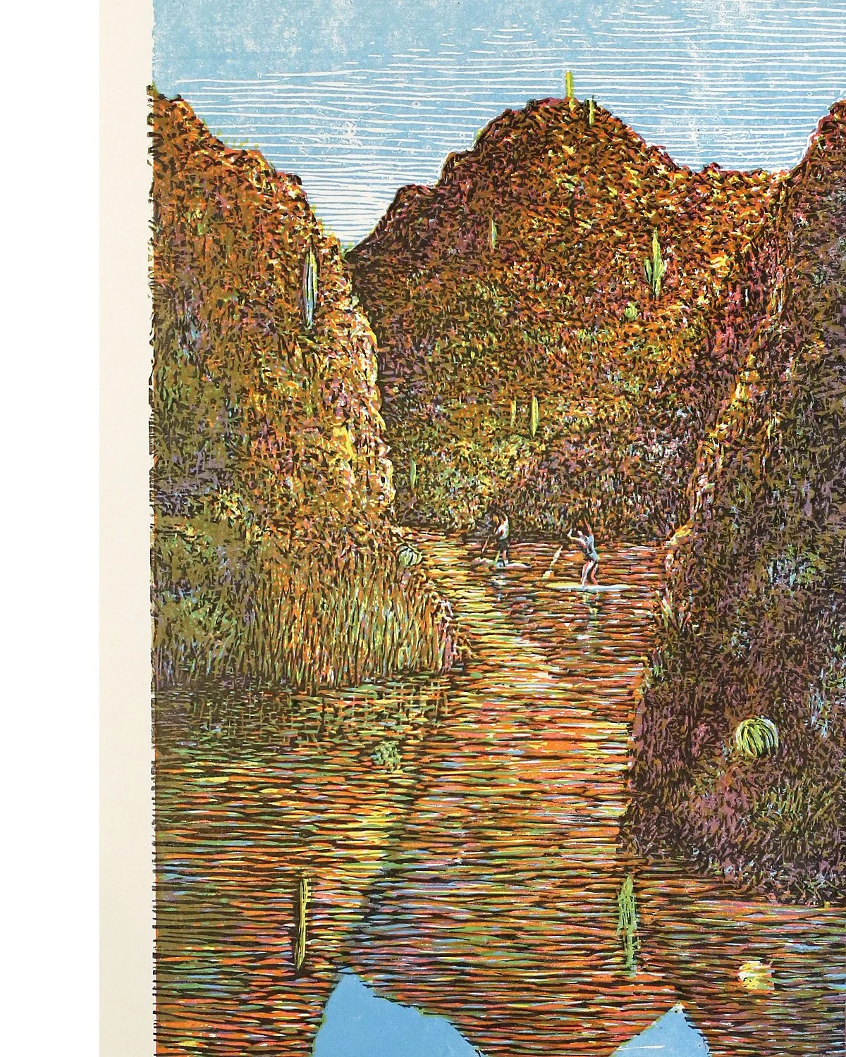 "Paddle Boarding" by Eric Lindquist — practical art