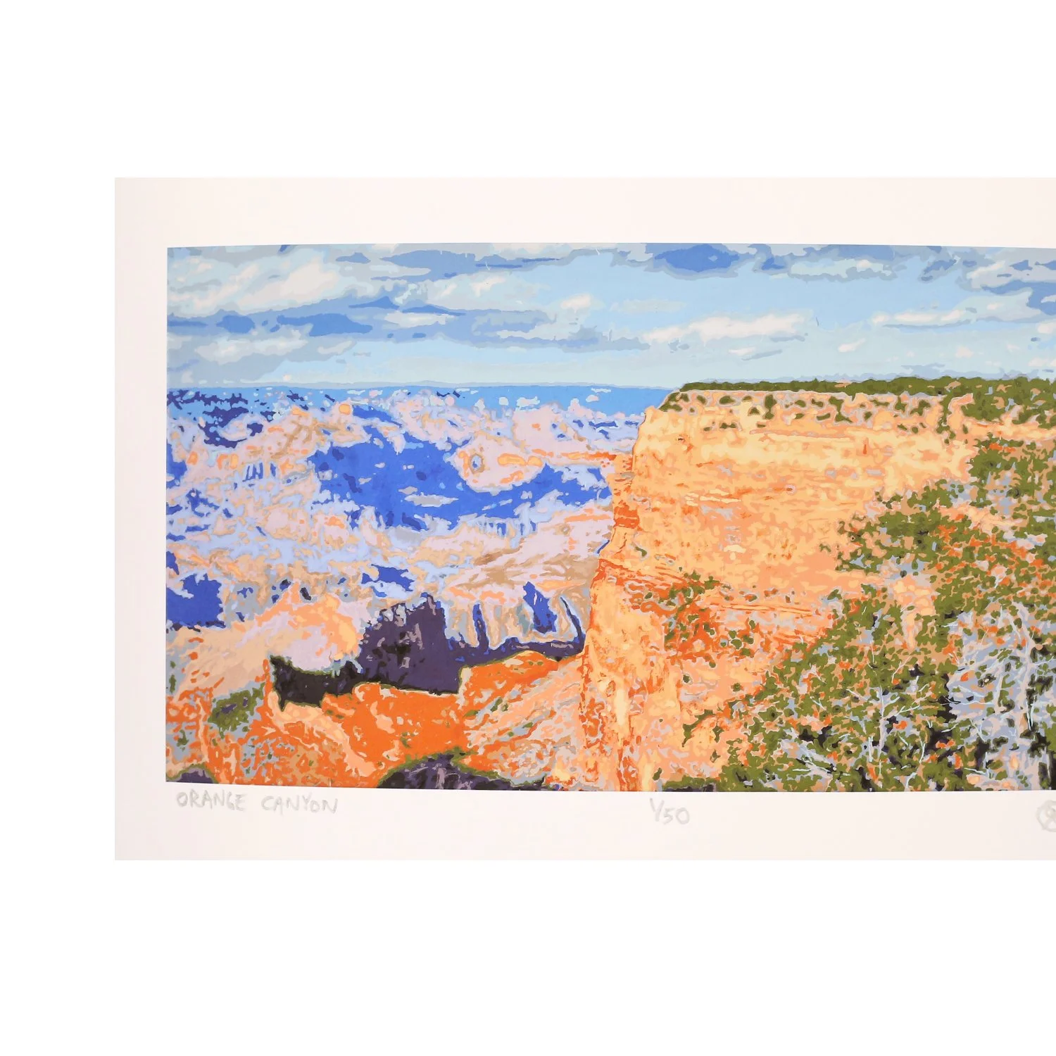 "Orange Canyon" by Randy Slack — practical art